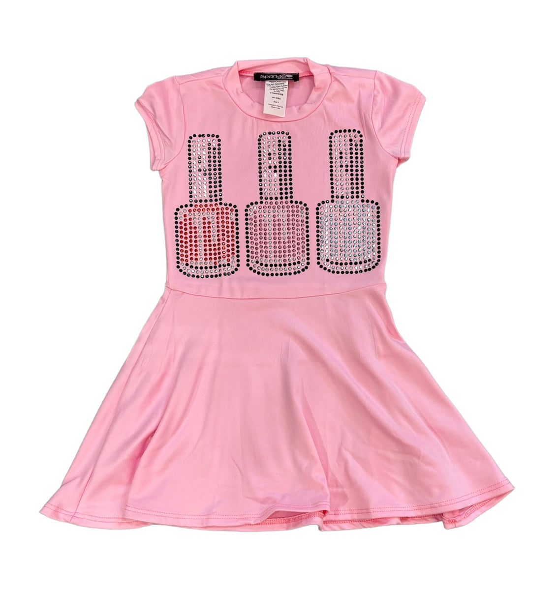 Sparkle by Stoopher - Polish Trio Skate Dress - Pink – Stoopher & Boots