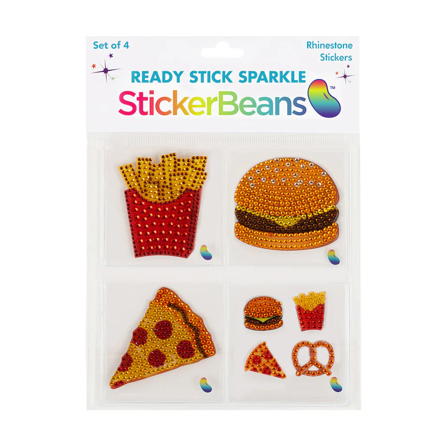 Sticker Bean - Foodie Set of 4 – Stoopher & Boots